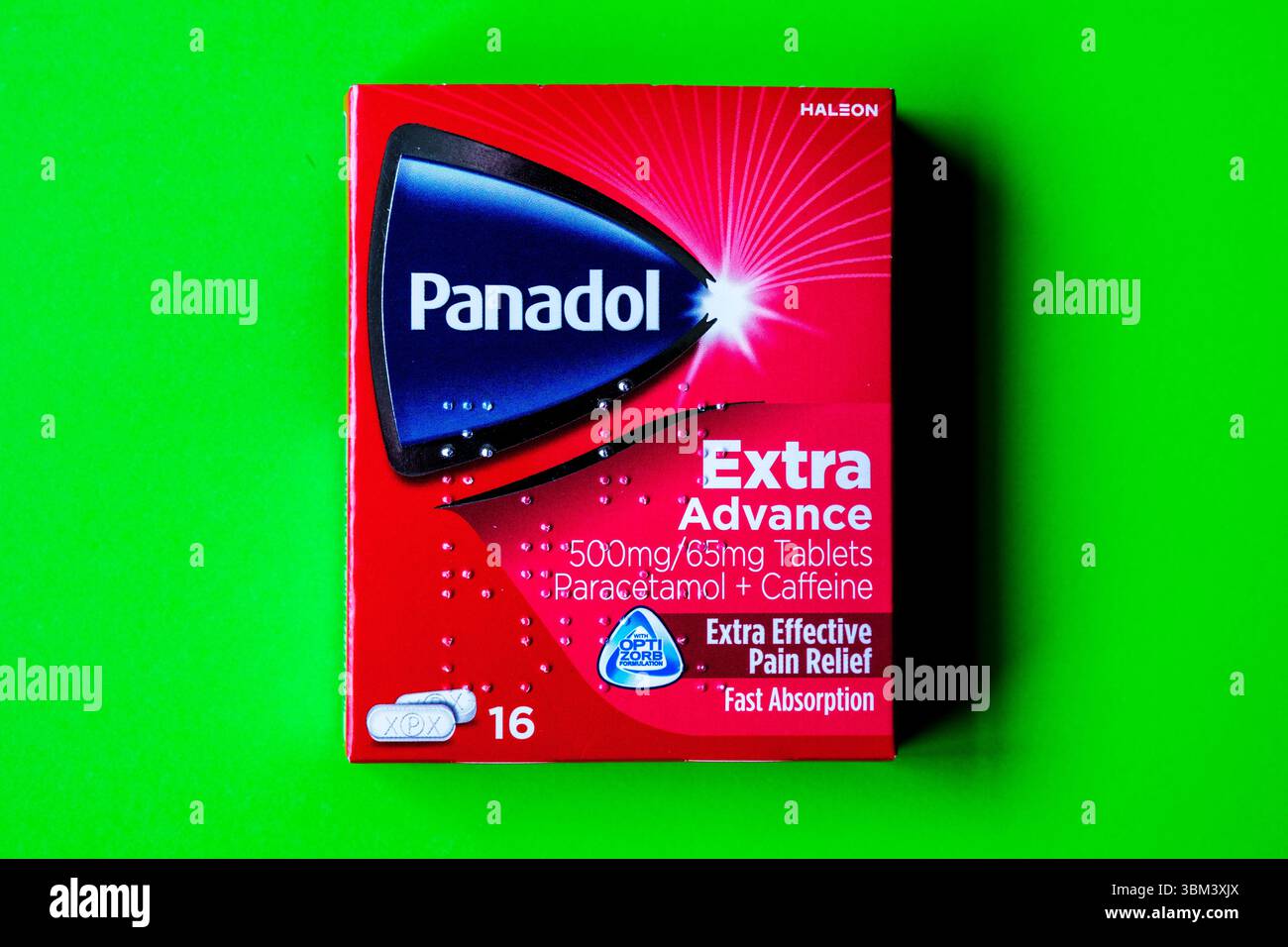 London UK, June 24 2025, Packet Of Panadol Extra Pain Relief Tablets ...