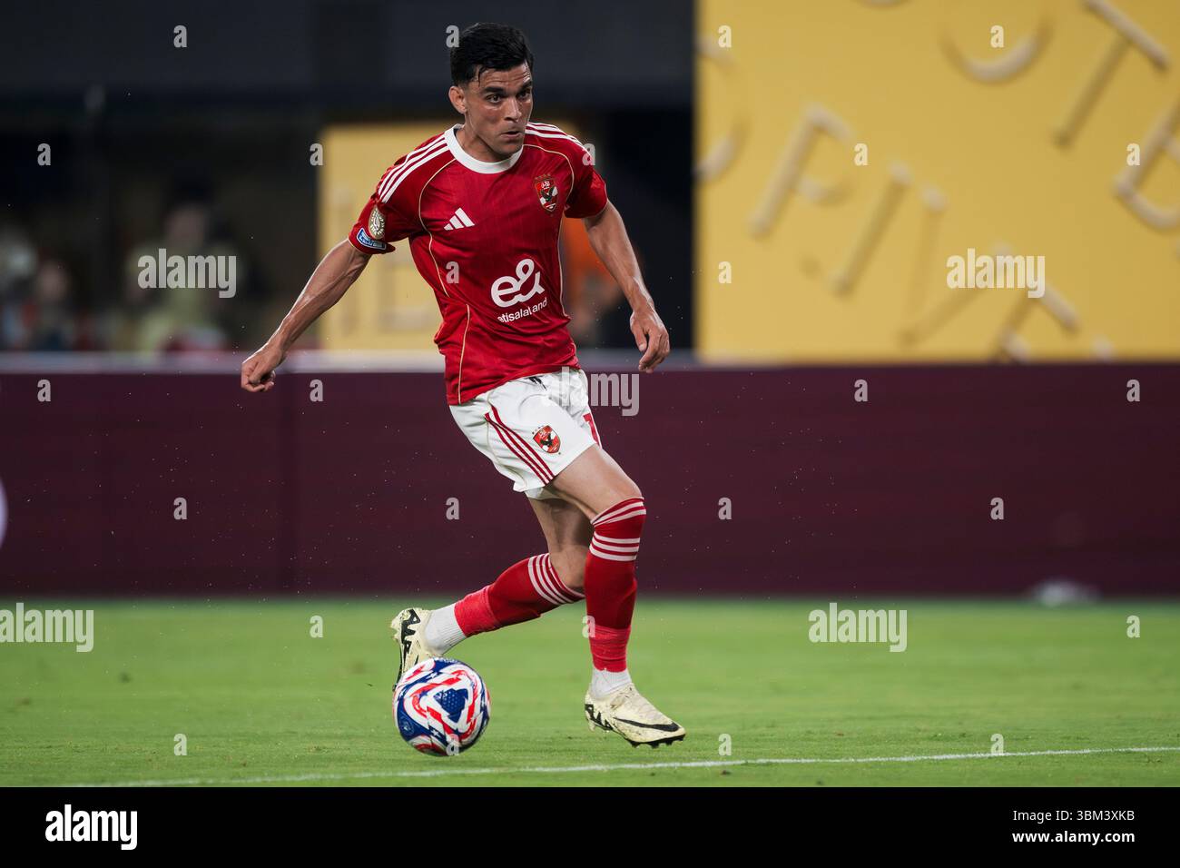 Achraf Bencharki of Al Ahly FC in action during the FIFA Club World Cup ...