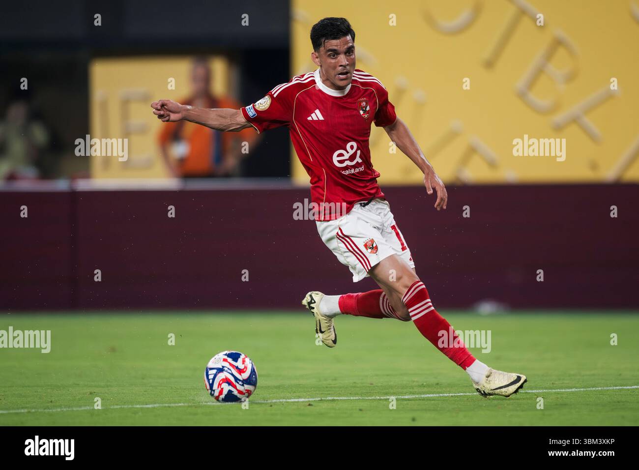 Achraf Bencharki of Al Ahly FC in action during the FIFA Club World Cup ...