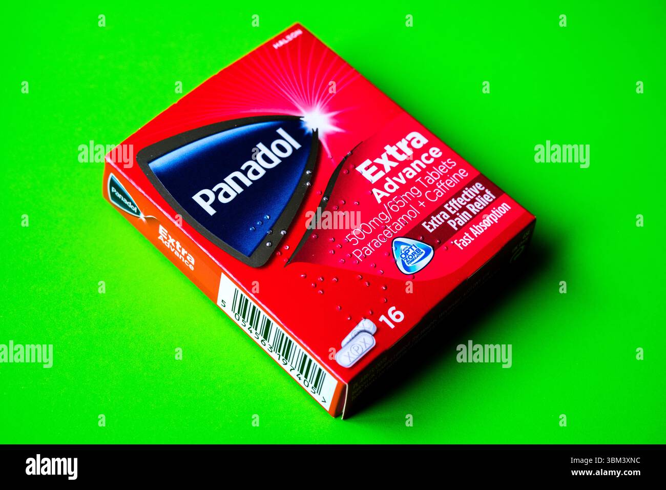 London UK, June 24 2025, Packet Of Panadol Extra Pain Relief Tablets ...
