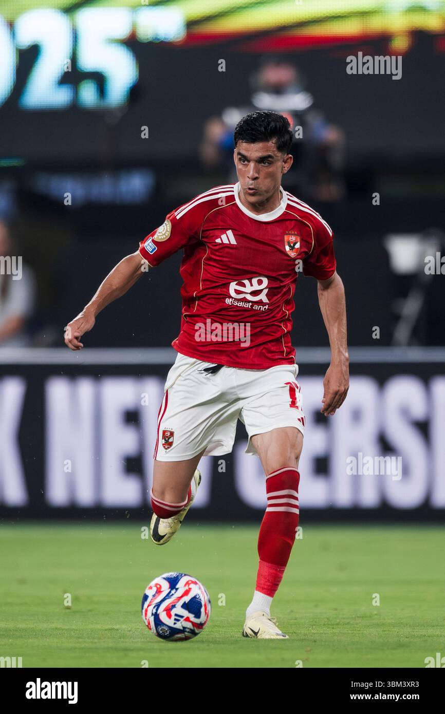 Achraf Bencharki of Al Ahly FC in action during the FIFA Club World Cup ...