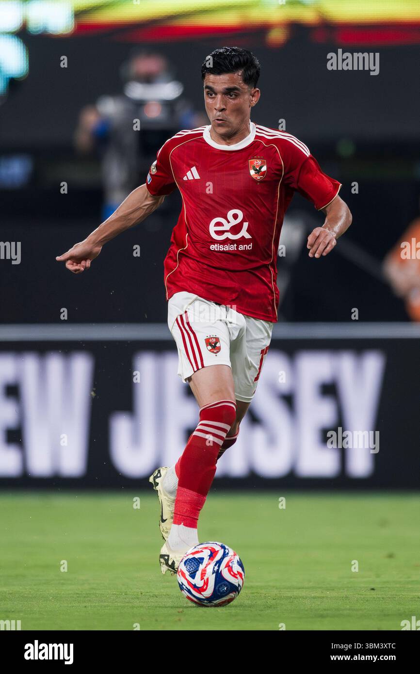 Achraf Bencharki of Al Ahly FC in action during the FIFA Club World Cup ...