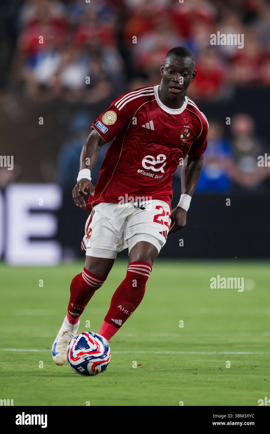 Aliou Dieng of Al Ahly FC in action during the FIFA Club World Cup ...