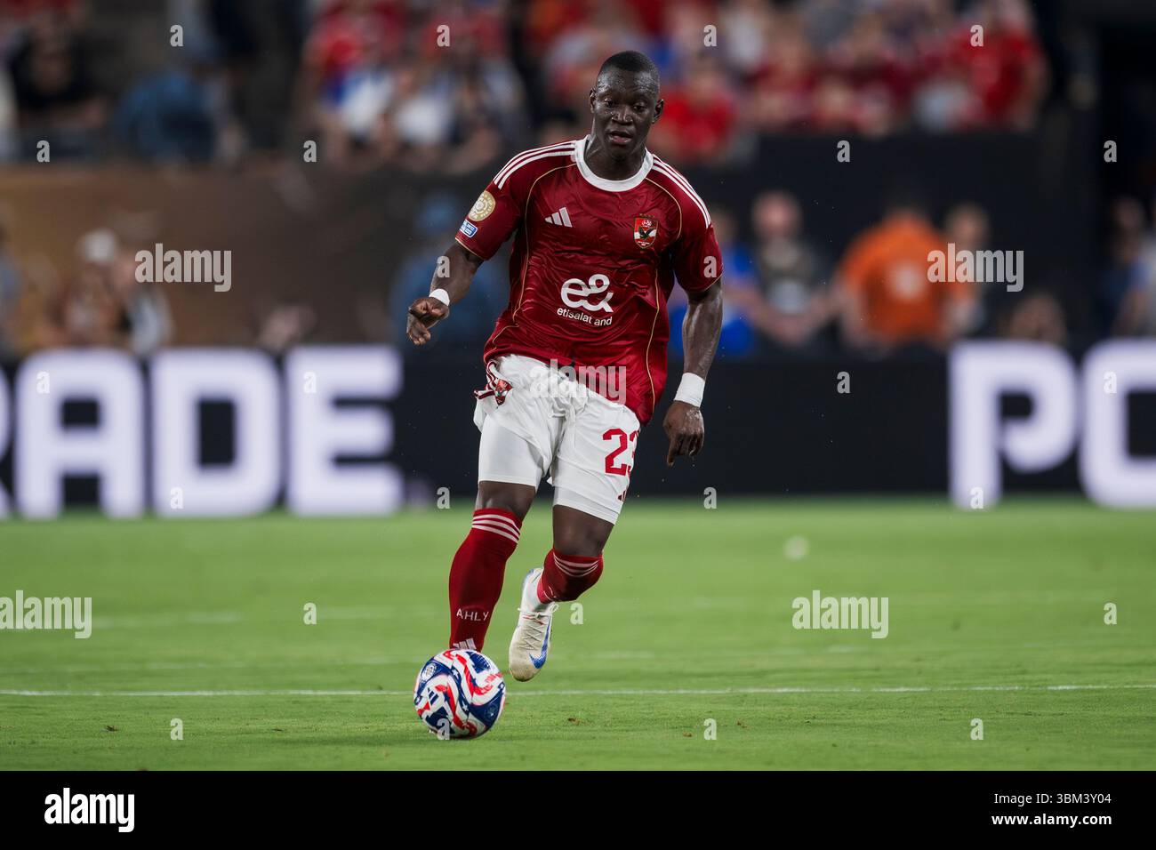 Aliou Dieng of Al Ahly FC in action during the FIFA Club World Cup ...