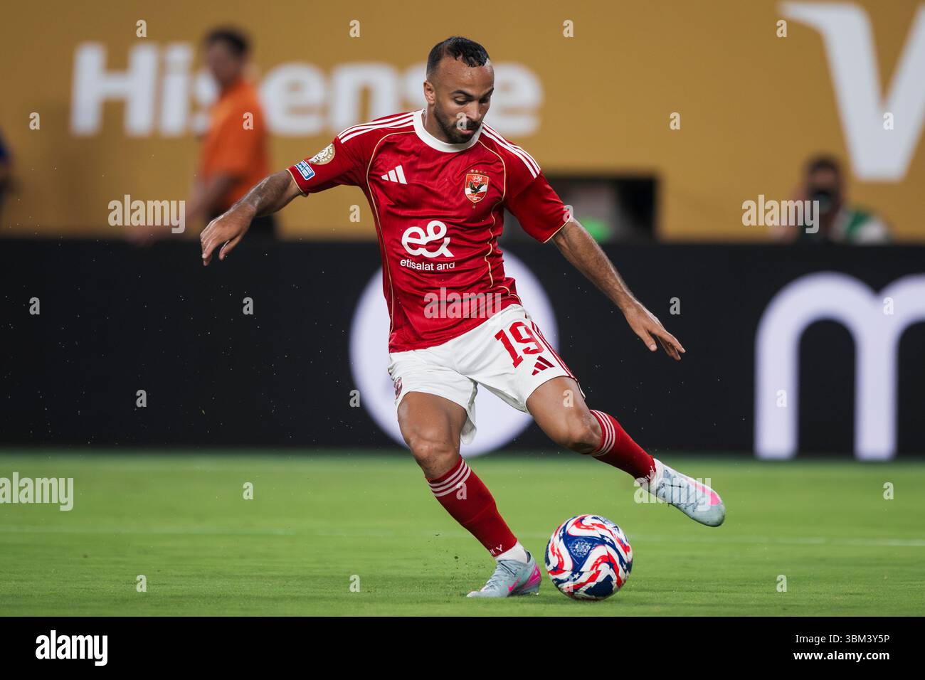 Mohamed Afsha of Al Ahly FC in action during the FIFA Club World Cup ...