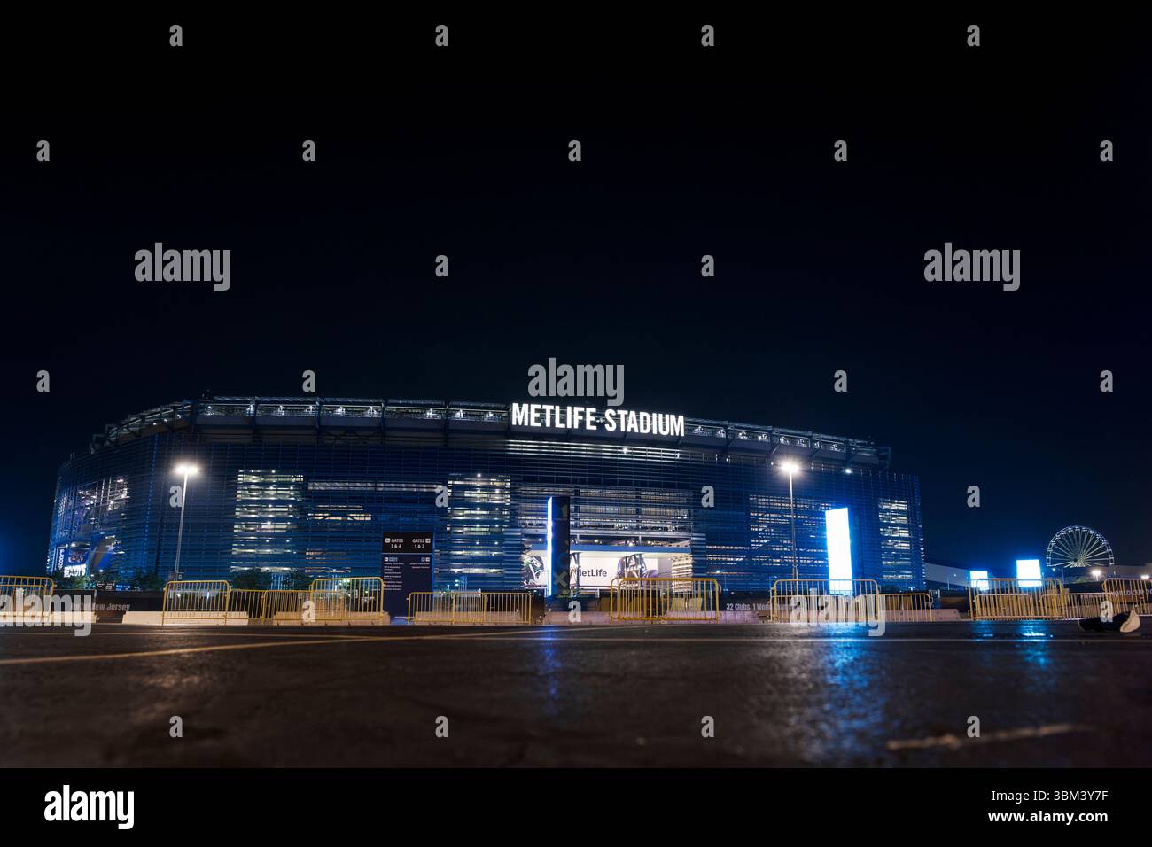 A general view of MetLife stadium is seen at the end of the FIFA Club ...