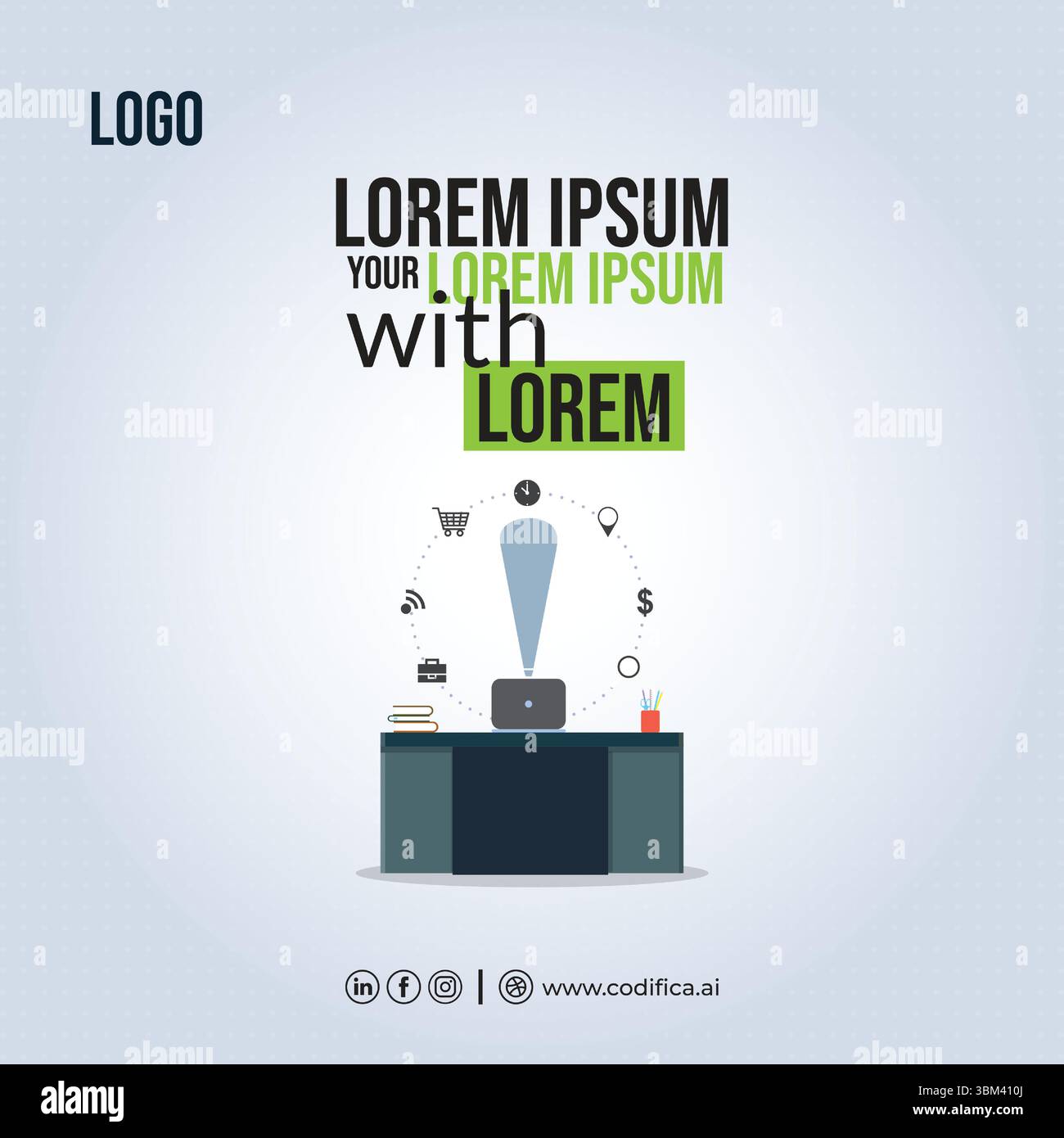 Minimalist social post hi-res stock photography and images - Alamy