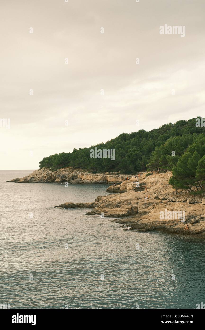 Nature scene beach rocky coastline hi-res stock photography and images ...