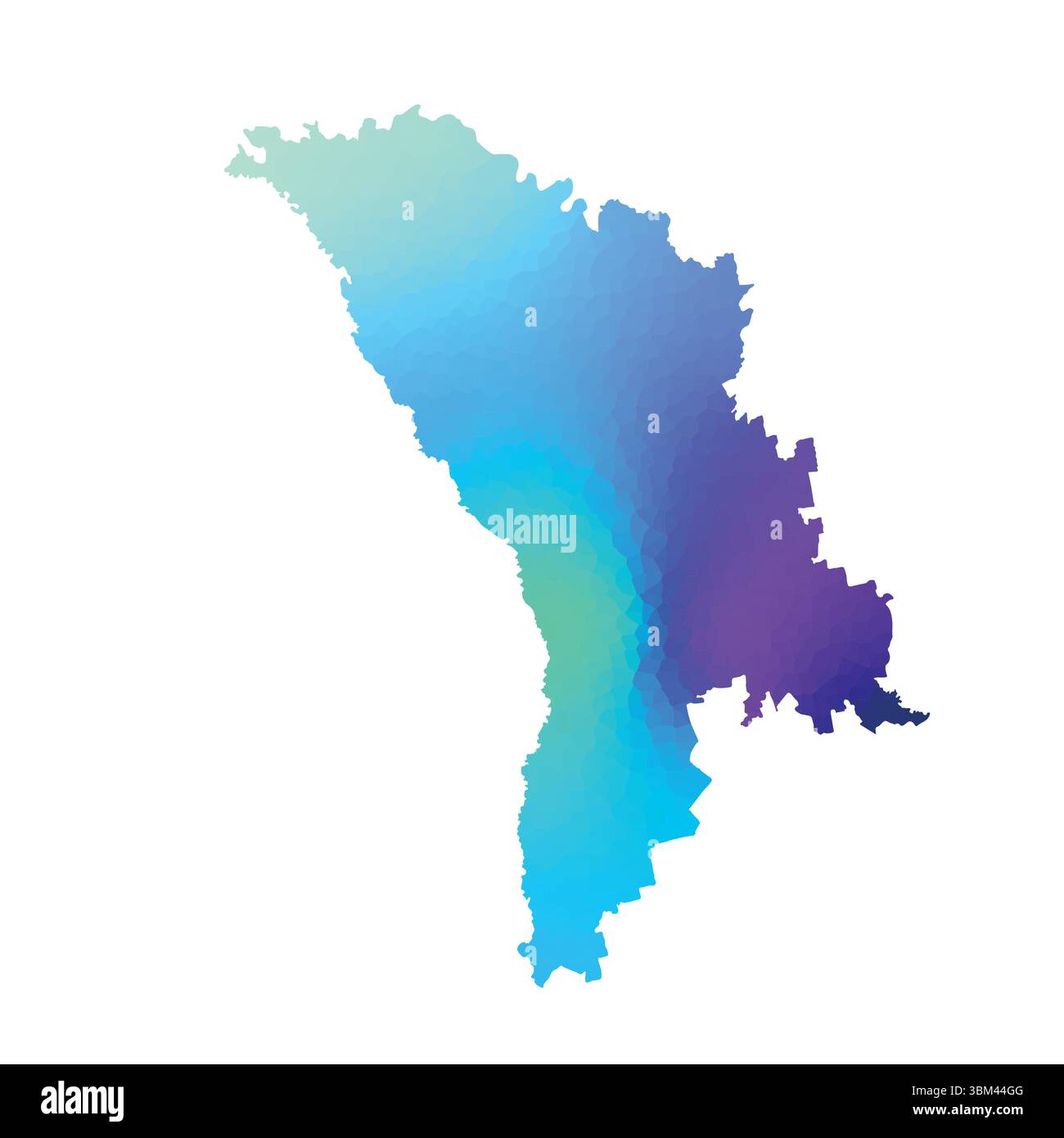 Map of Moldova, sign silhouette. World Map Globe. Vector Illustration ...