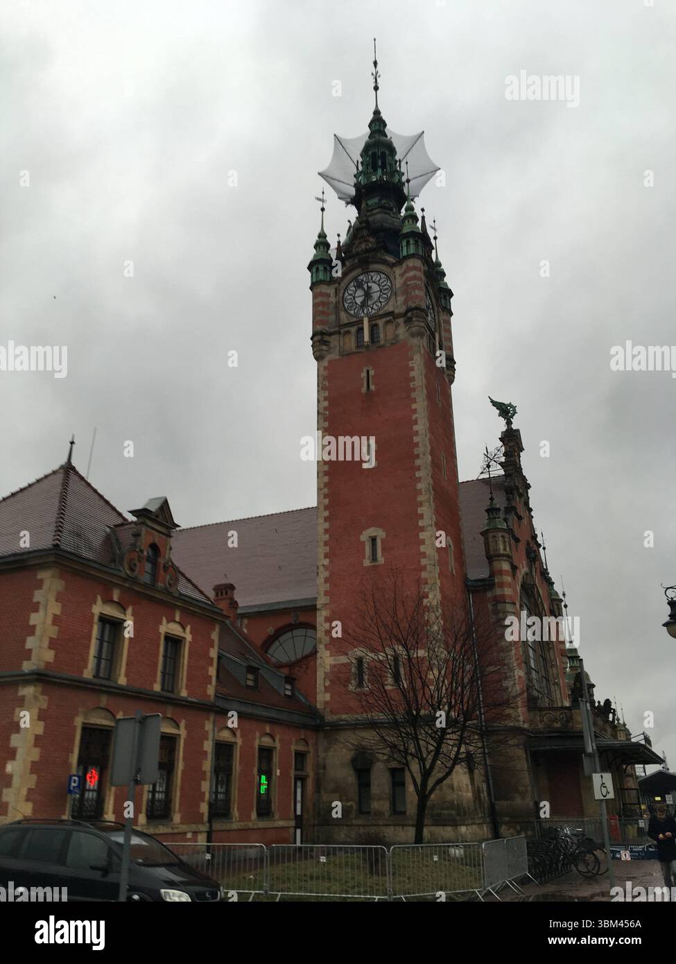 Gdańsk Old Town’s historic core—cobblestone streets lined with colorful ...