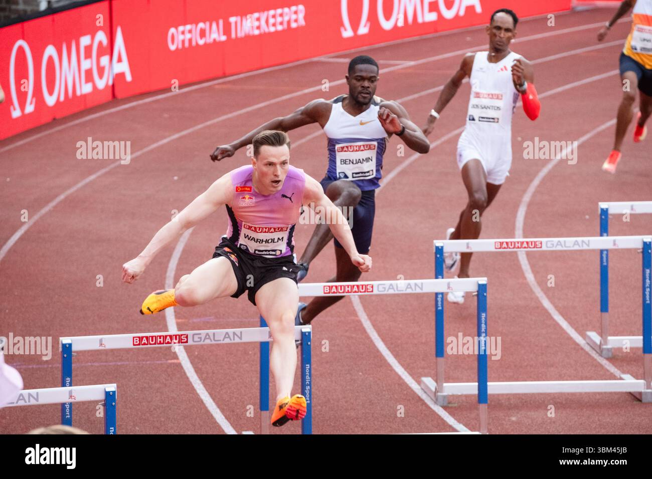 MEN'S 400M HURDLES, THREE FASTEST MEN IN HISTORY, 2025: The three ...
