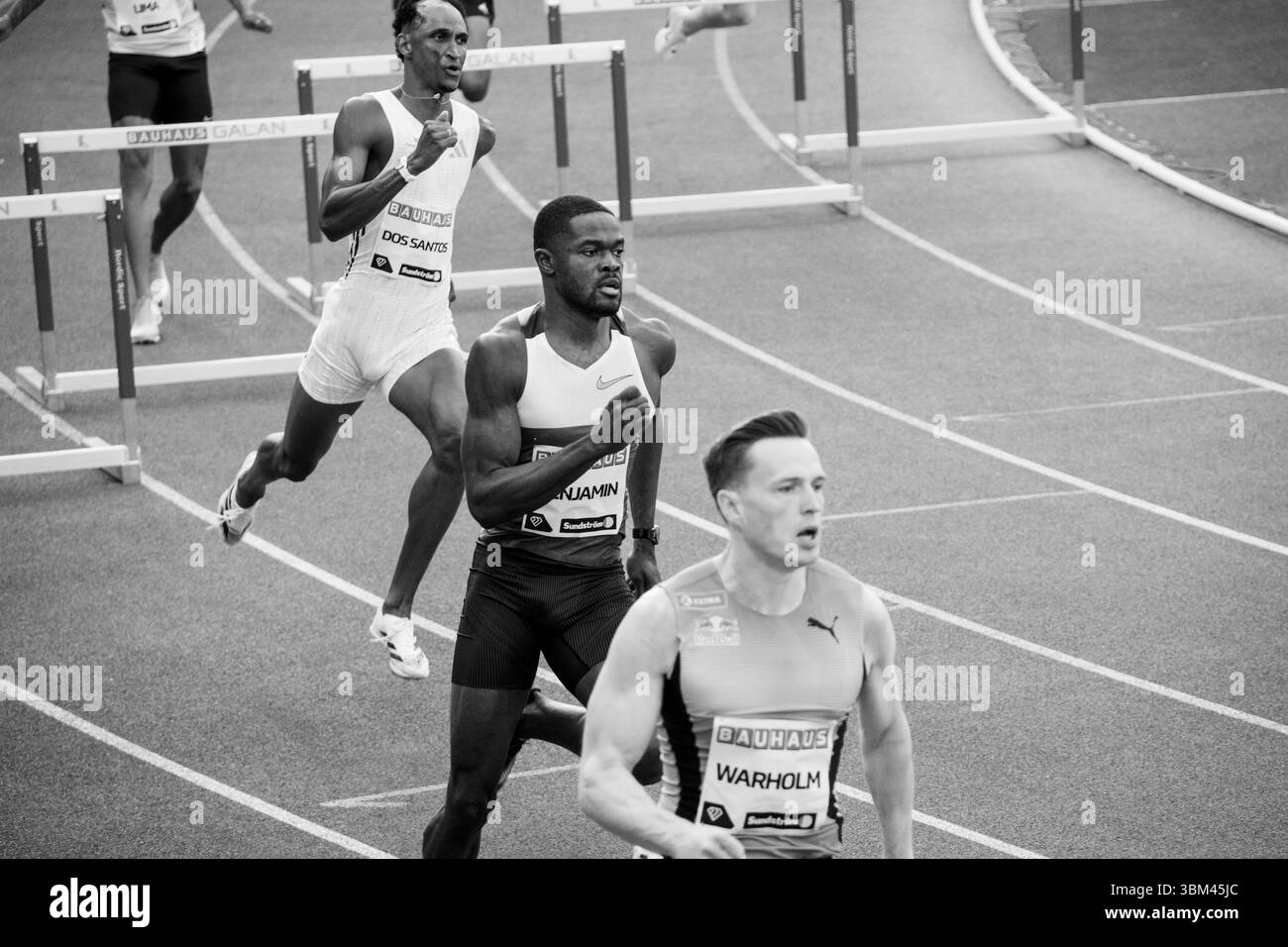 MEN'S 400M HURDLES, THREE FASTEST MEN IN HISTORY, 2025: The three ...