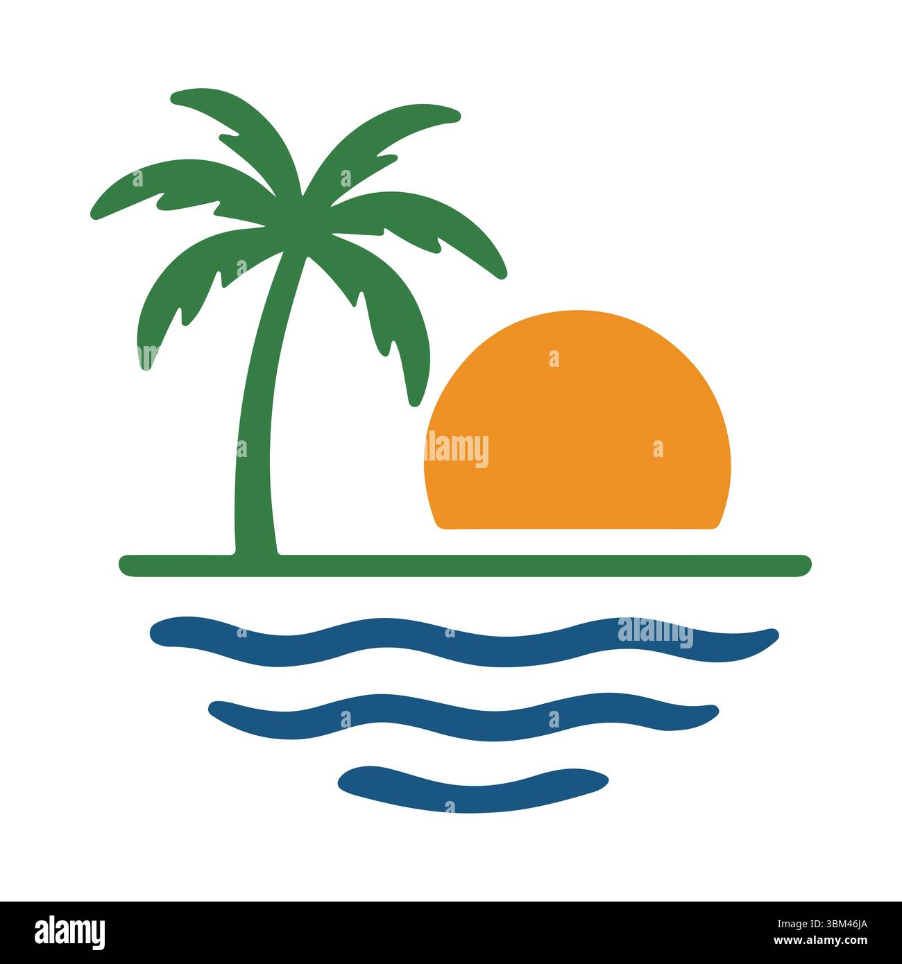 Sun clipart illustration summer hi-res stock photography and images - Alamy