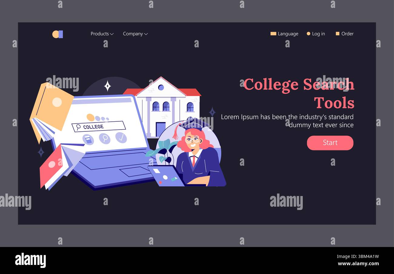 Higher research Stock Vector Images - Alamy