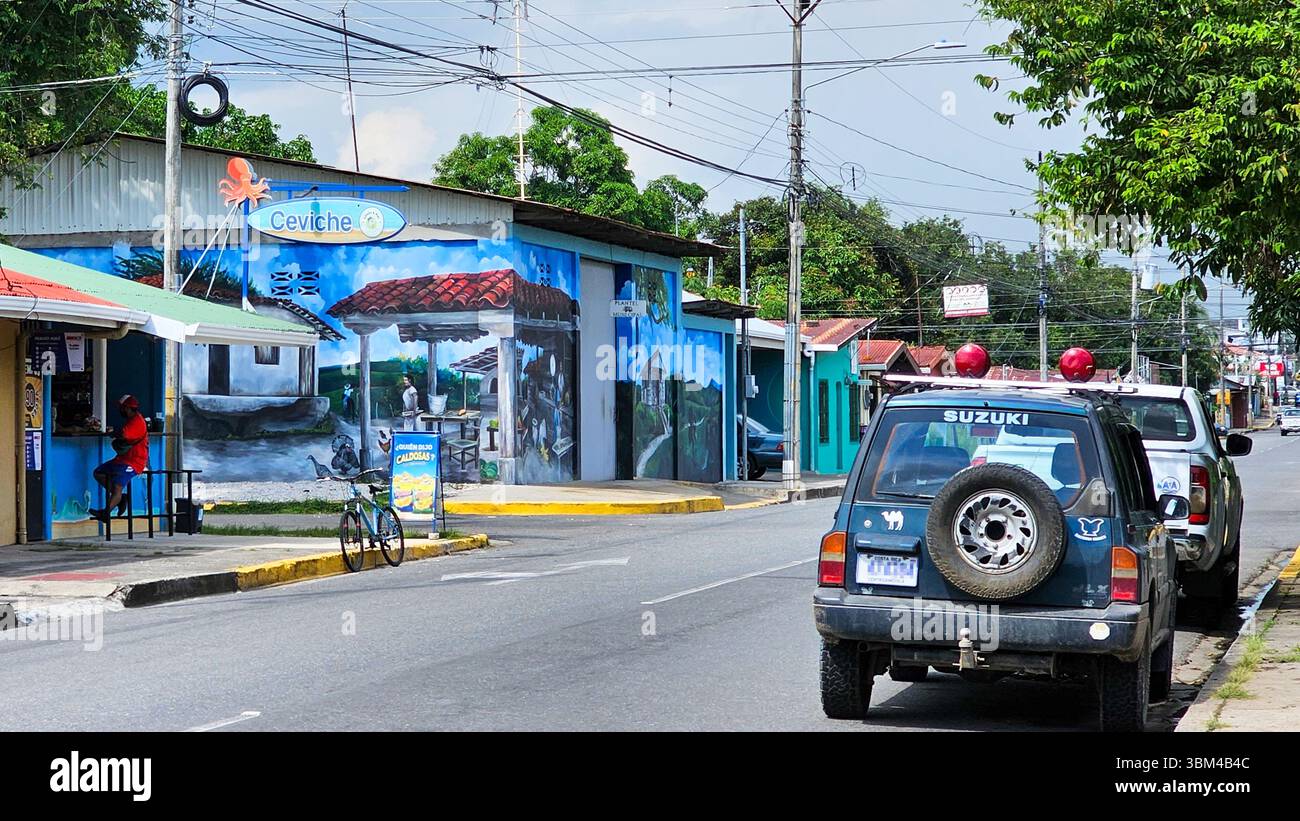 BAGACES, GUANACASTE PROVINCE, COSTA RICA: Street scenes in rural Costa ...
