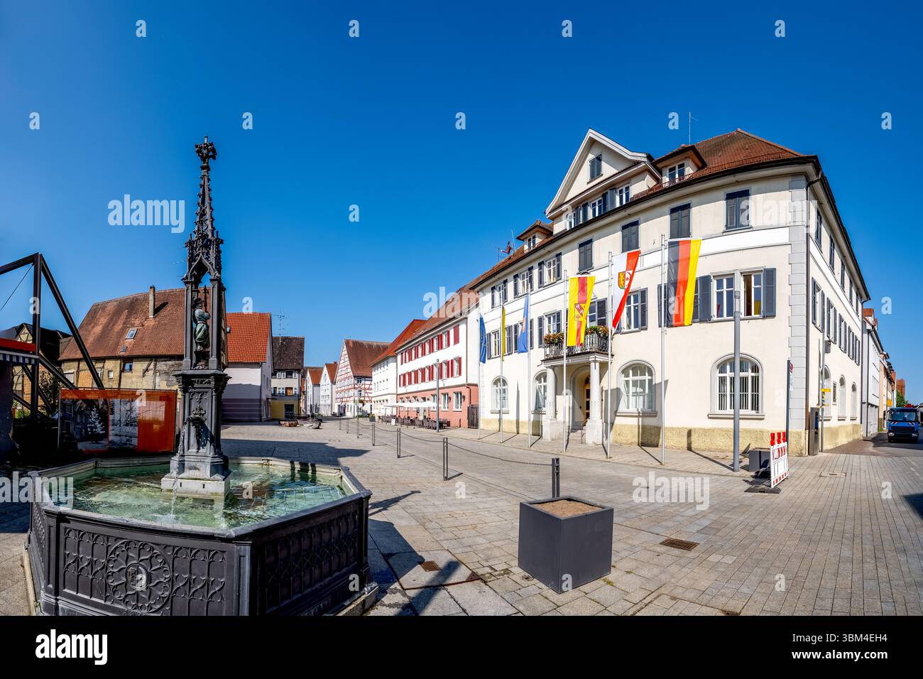 Old city of Mengen, Germany Stock Photo - Alamy