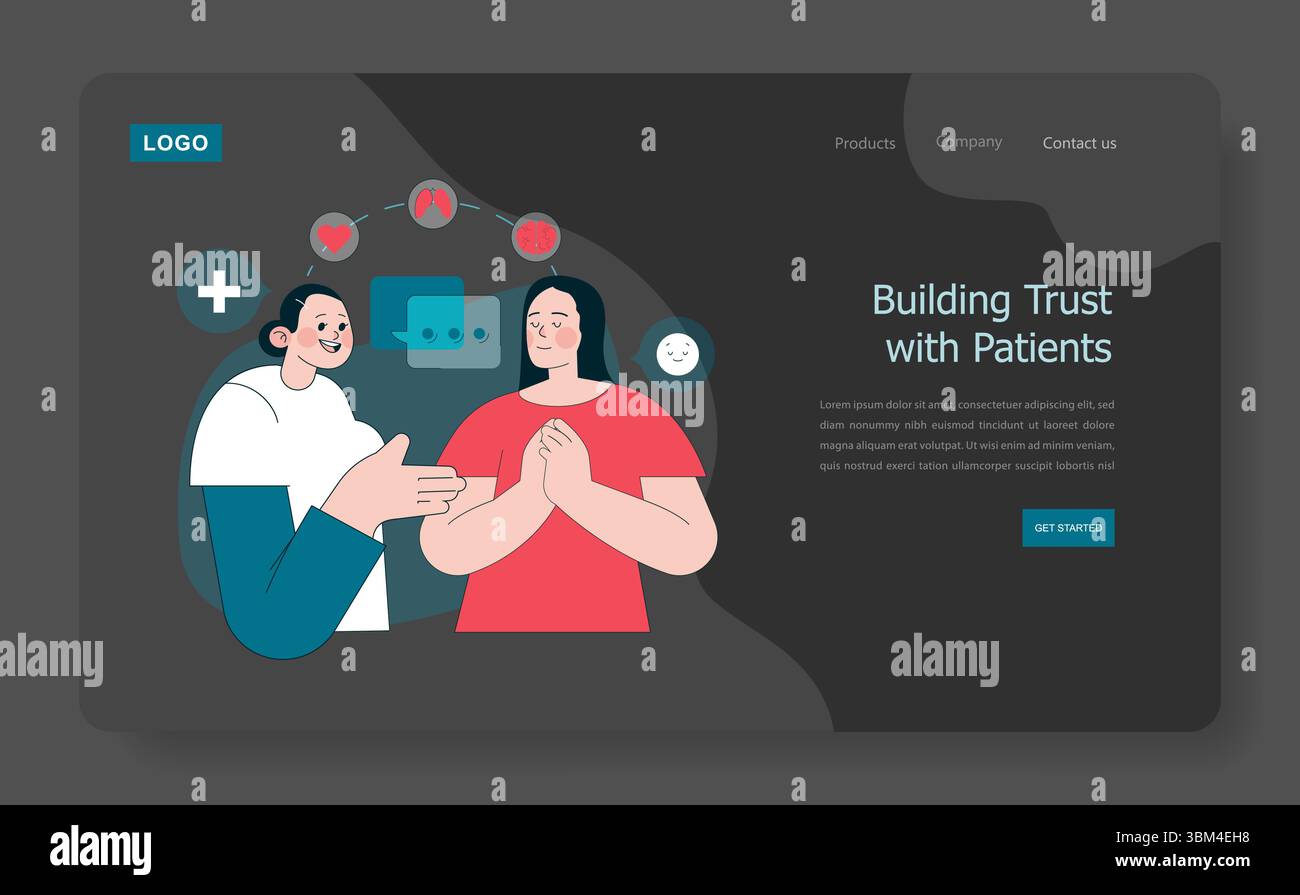 International Nurses Day illustration. Celebrating the vital role of ...