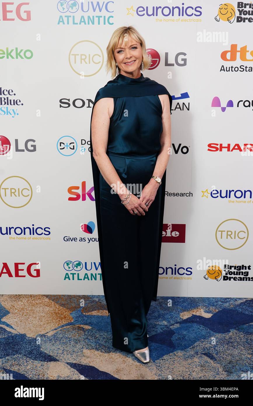 Julie Etchingham attends the Television and Radio Industries Club (TRIC ...