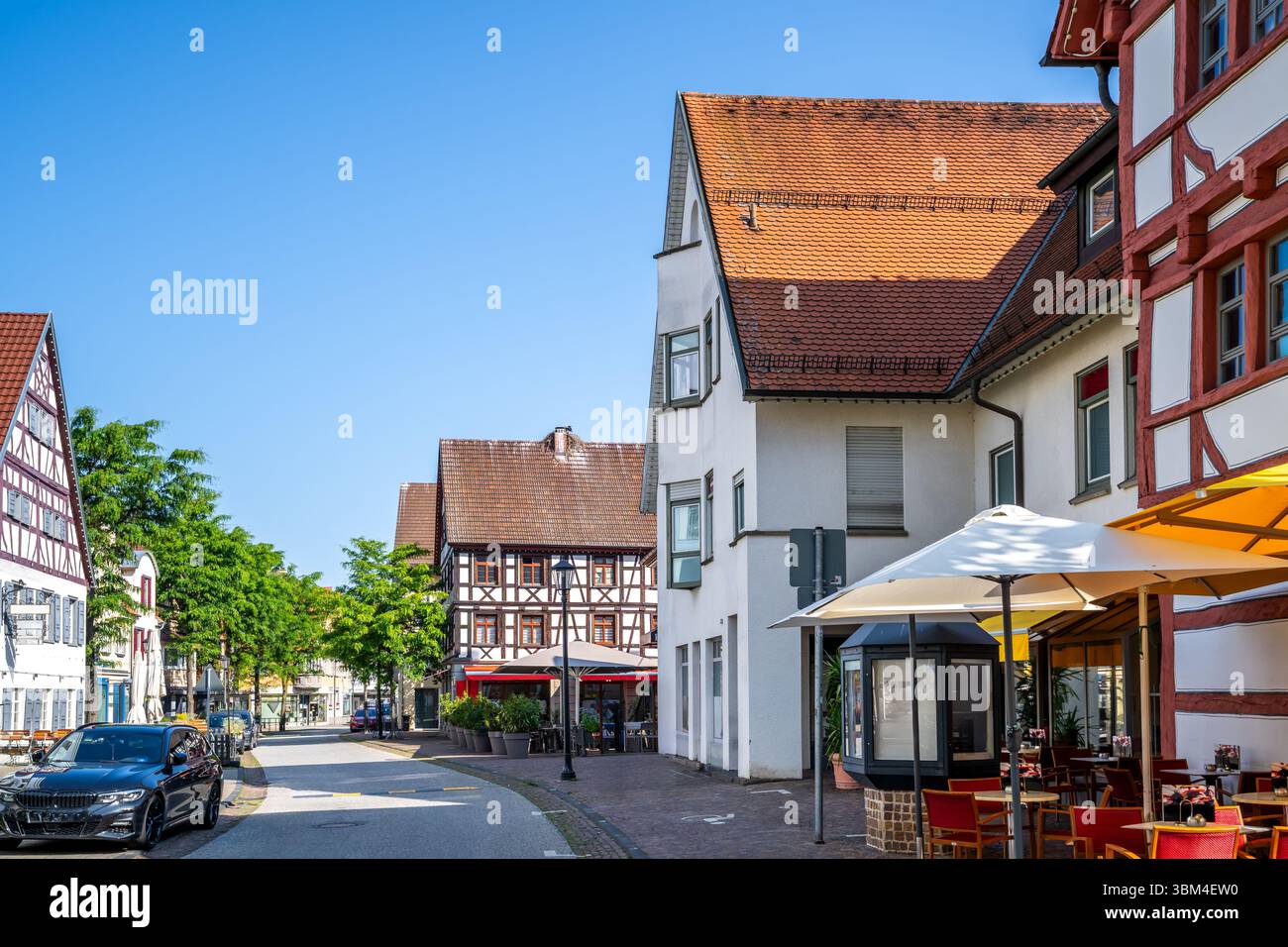 Old city of Mengen, Germany Stock Photo - Alamy