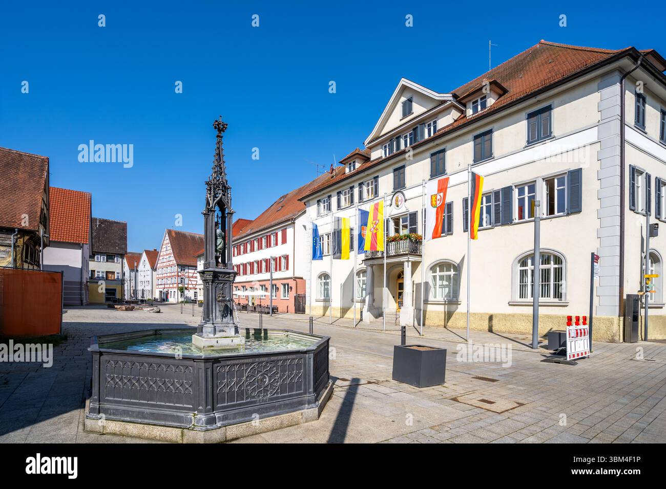 Old city of Mengen, Germany Stock Photo - Alamy
