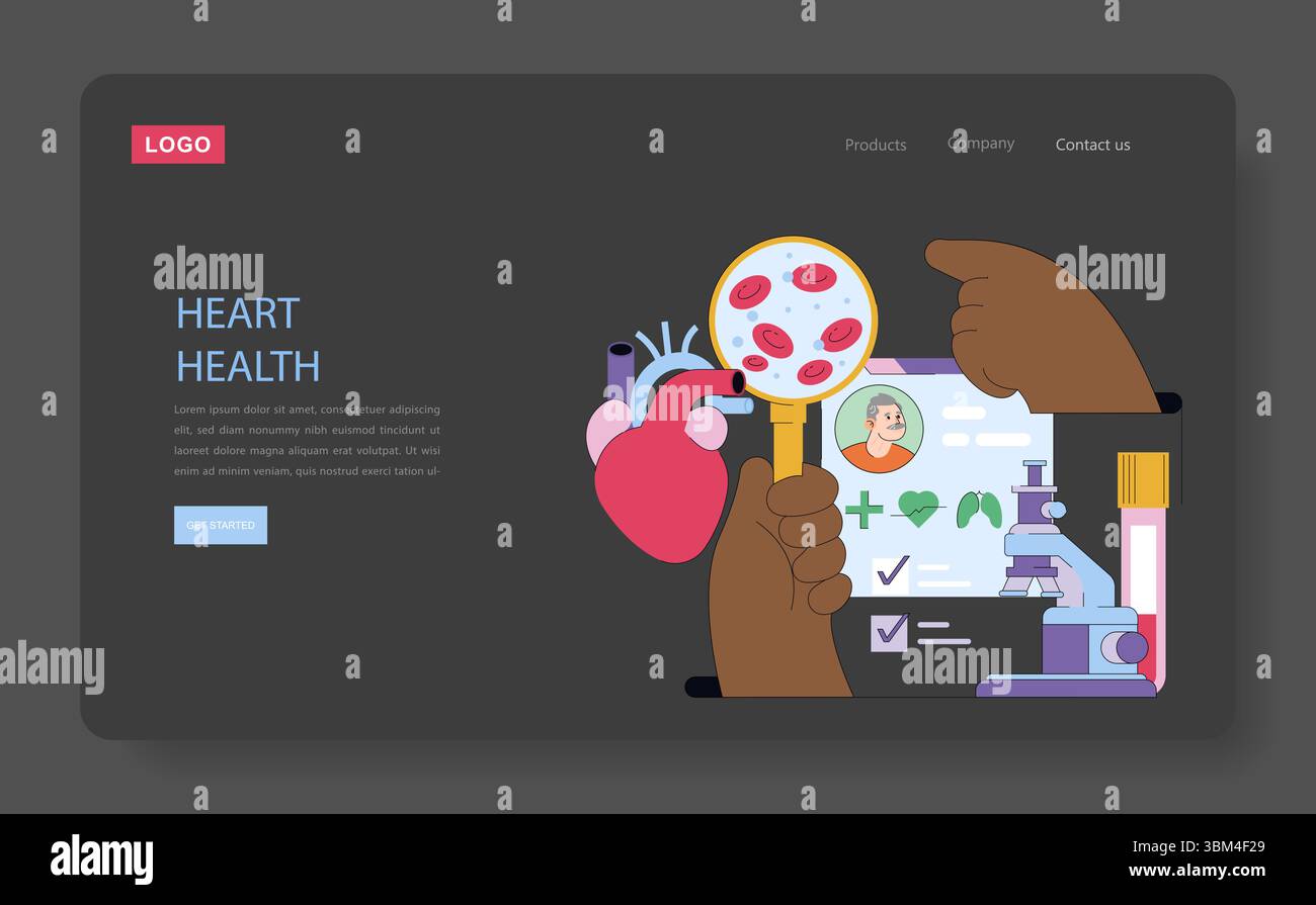 Mens Health Month concept. Medical research supporting cardiovascular ...