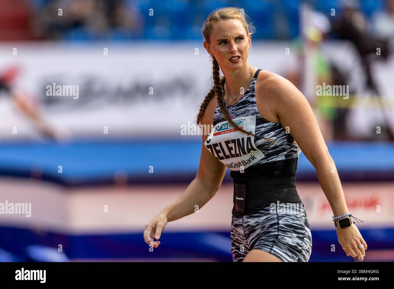 Ostrava, Czech Republic. 24th June, 2025. Andrea Zelezna of Czech ...