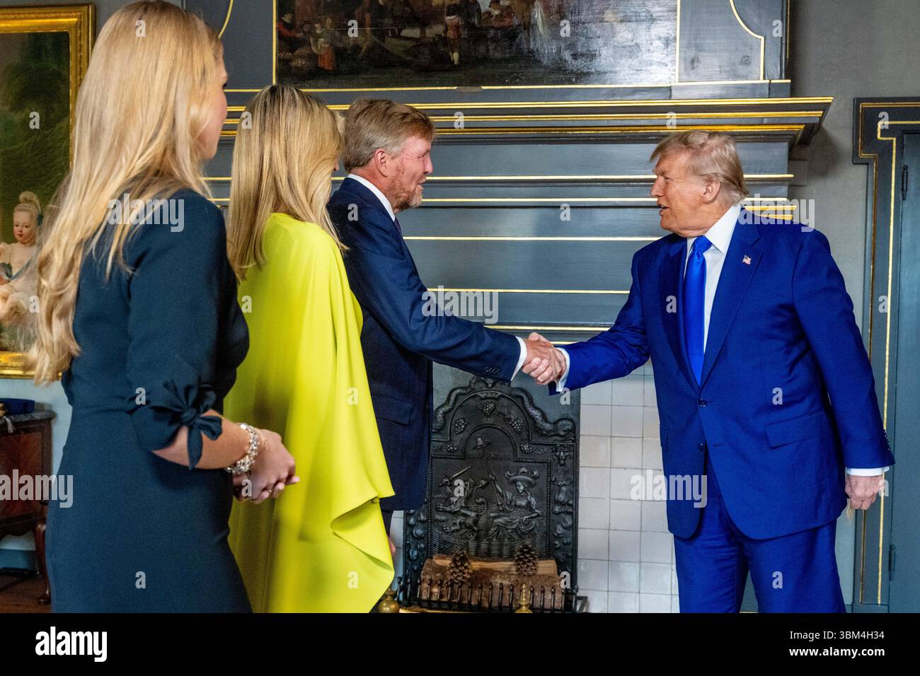 The Hague, The Netherlands. 24th June, 2025. The US President Donald ...