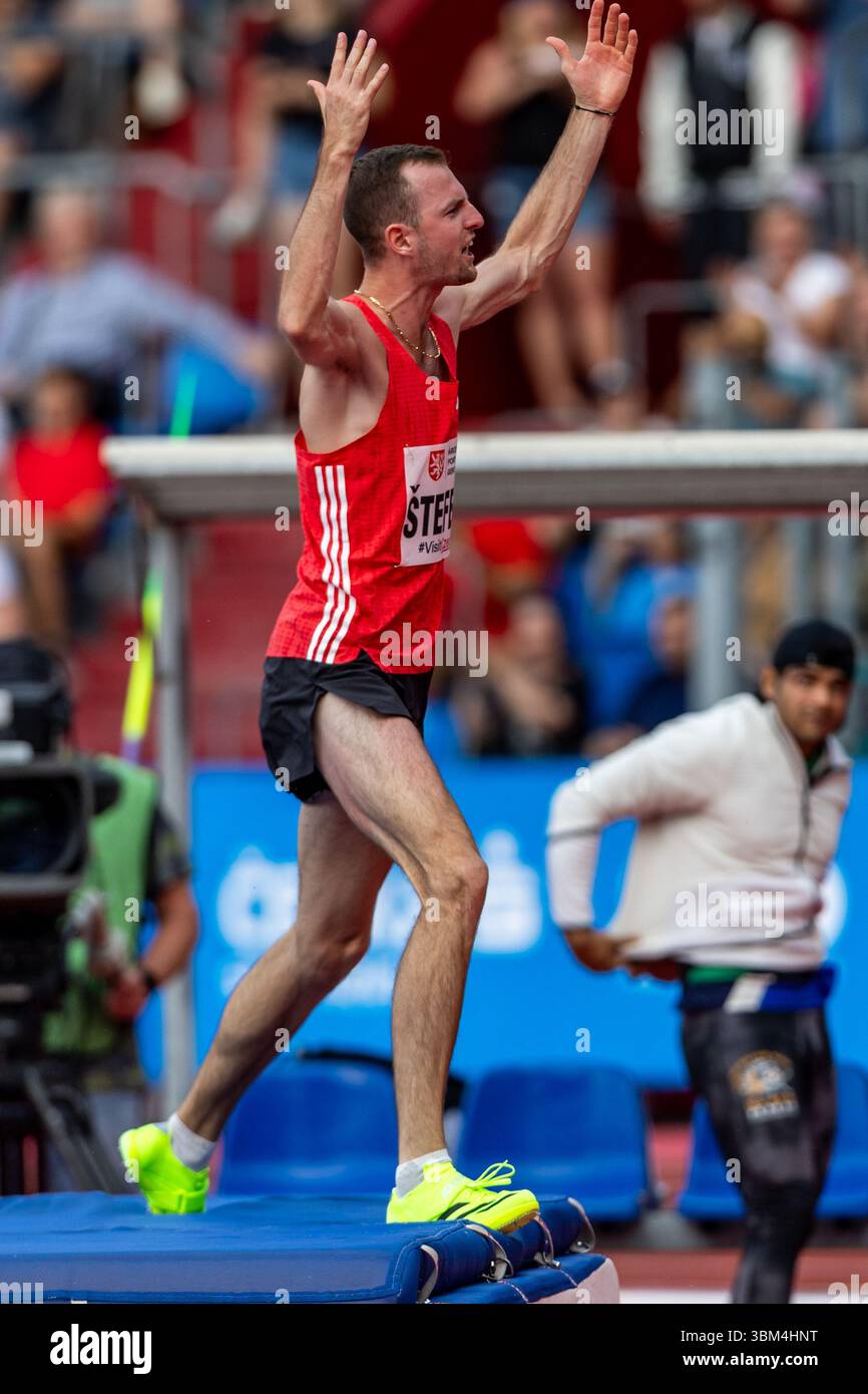 Ostrava, Czech Republic. 24th June, 2025. Jan Stefela from Czech ...