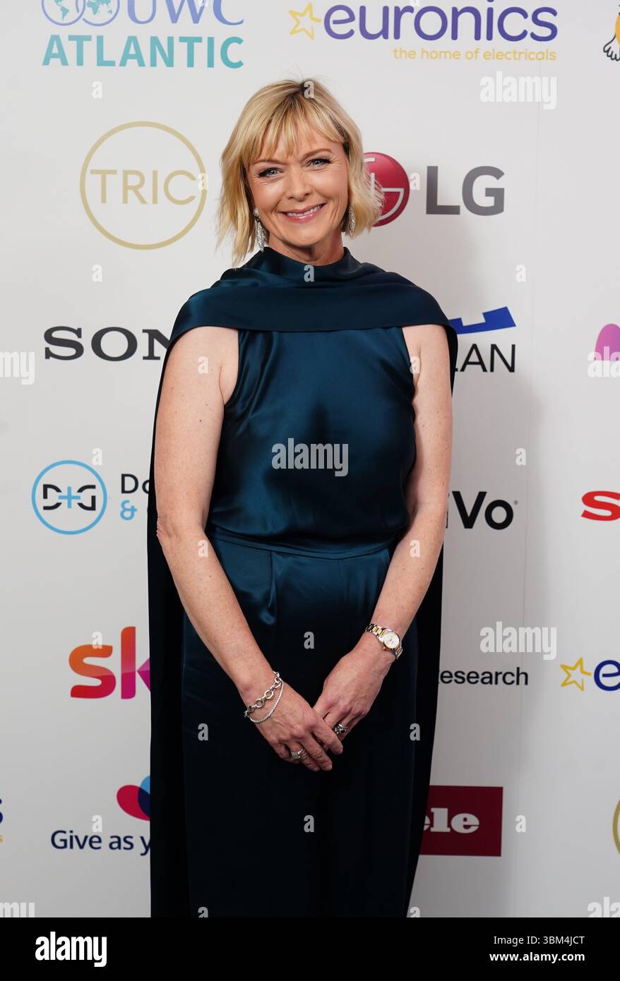 Julie Etchingham attends the Television and Radio Industries Club (TRIC ...