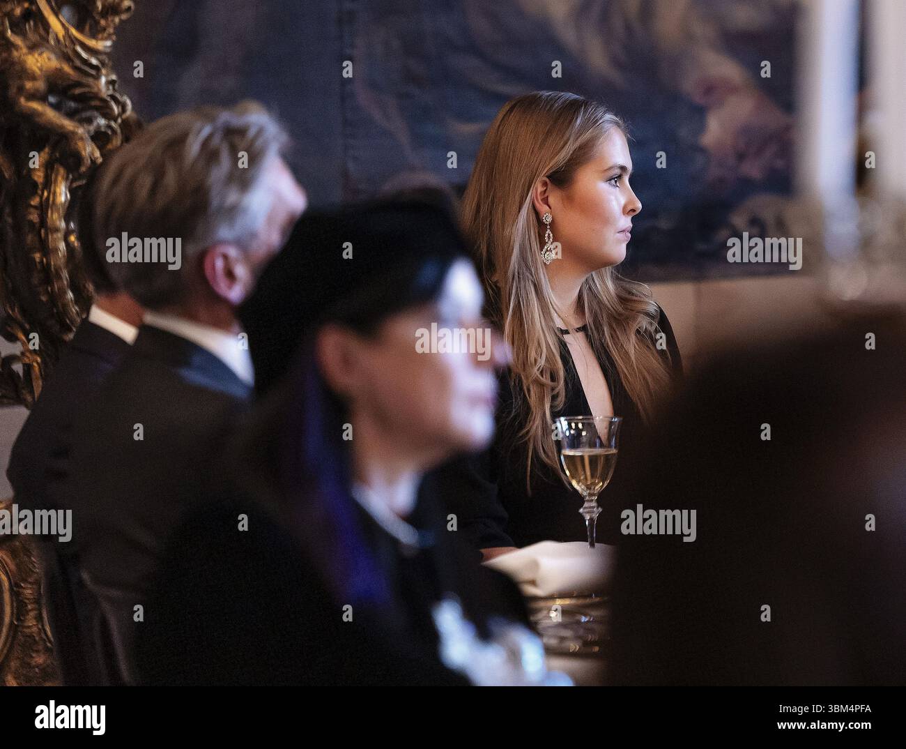 THE HAGUE - Princess Amalia during a dinner with heads of state and ...