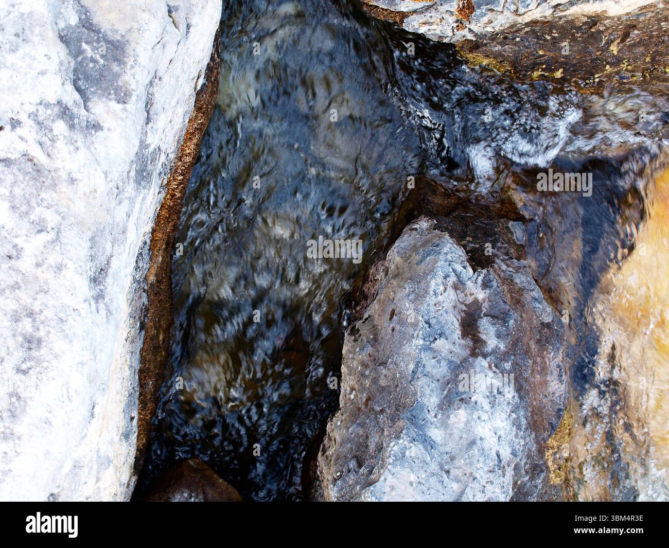 Abstracts and background textures of terrain and waterways in Banff ...