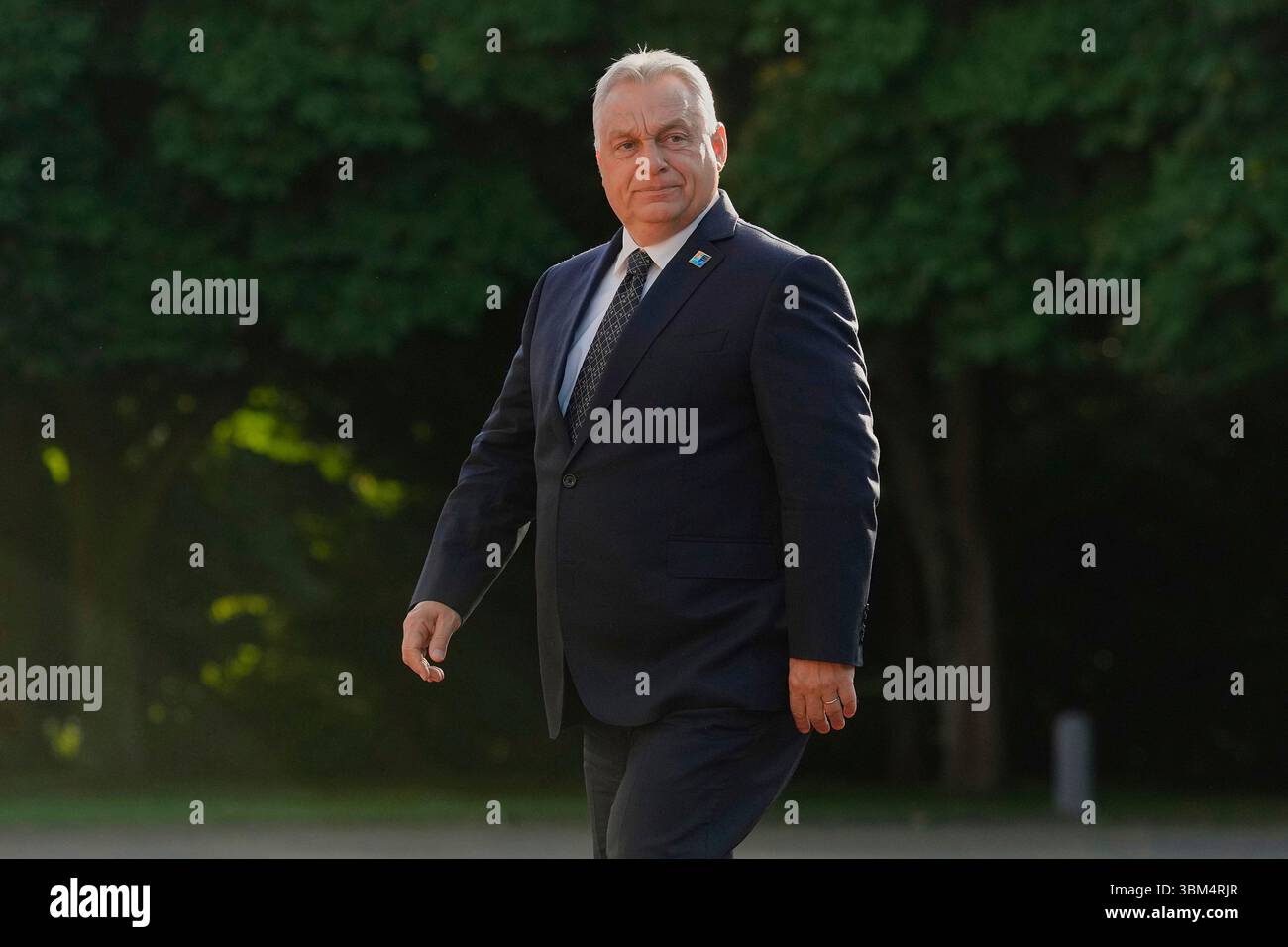 Hungary's Prime Minister Viktor Orban arrives for a formal dinner at ...