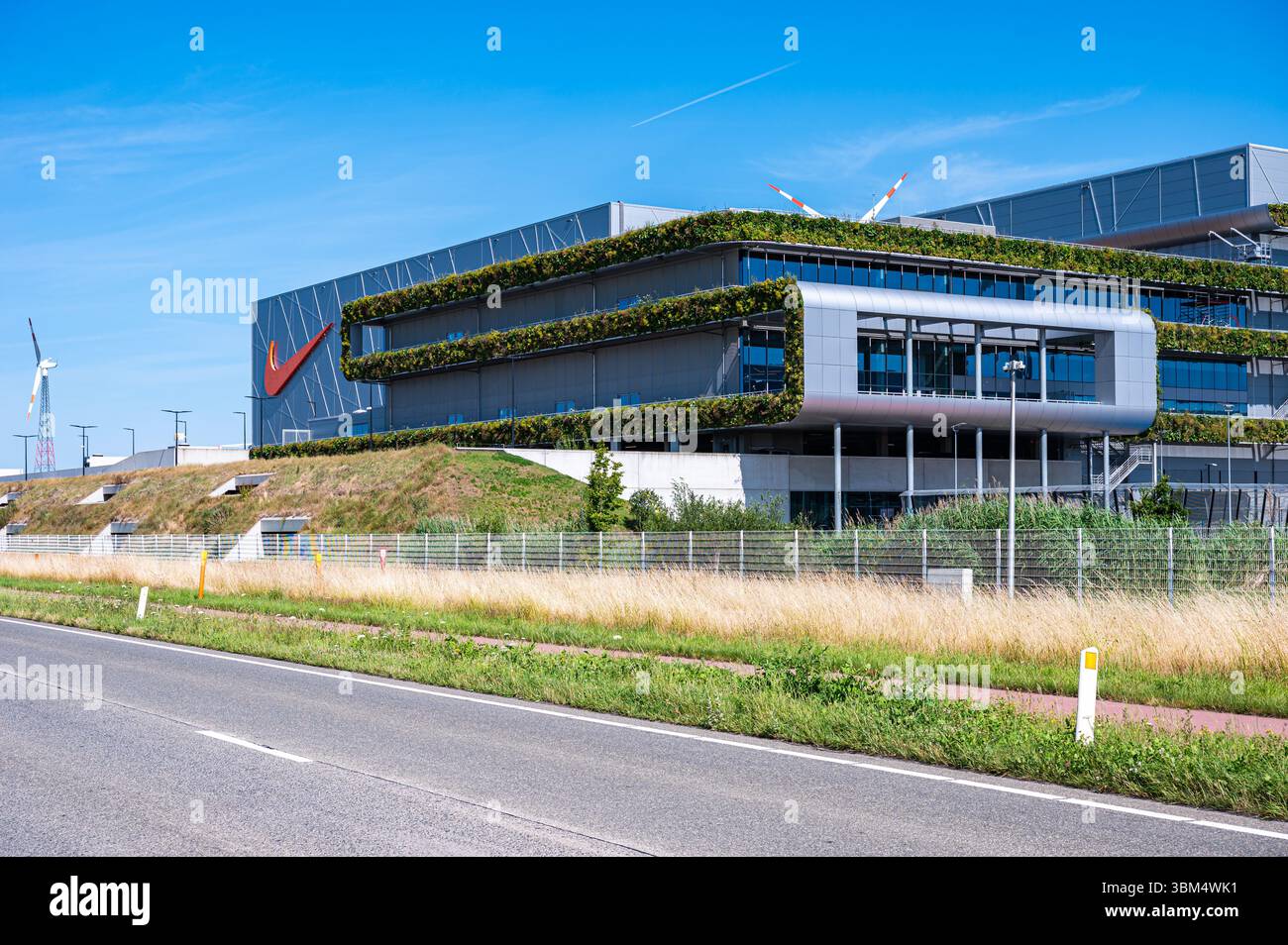 Nike logistics center facility in Laakdal, Antwerp Province, Belgium 20 ...