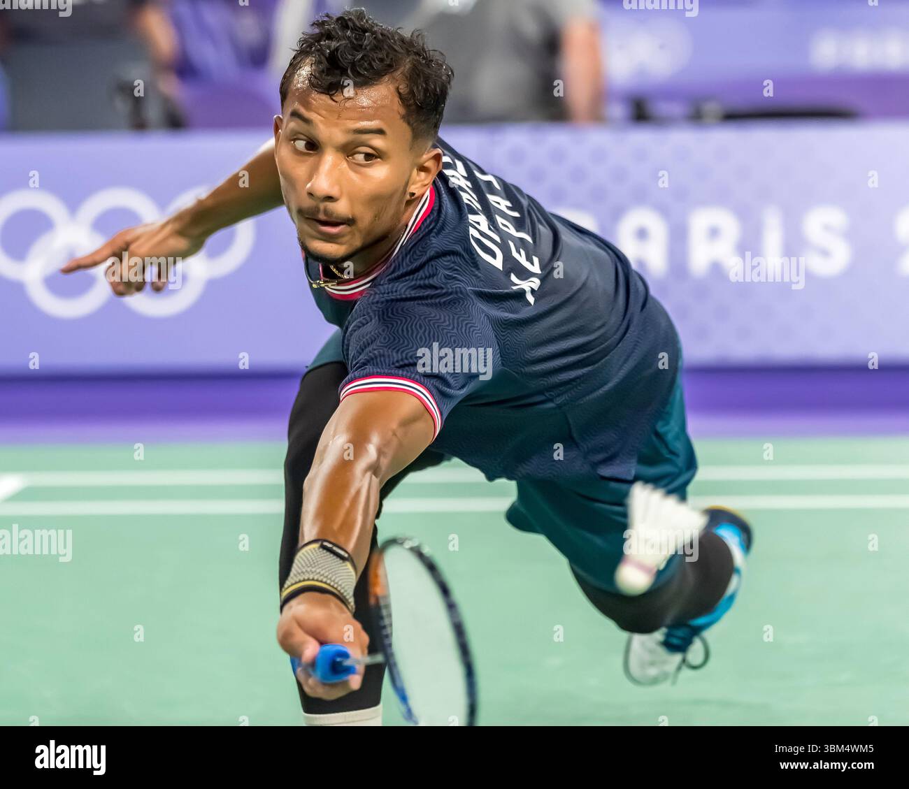 Badminton olympics 2024 hi-res stock photography and images - Alamy