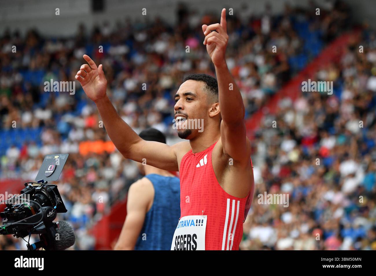 June 24, 2025, Ostrava, Czech Republic: DANIEL SEGERS of Beligium react ...
