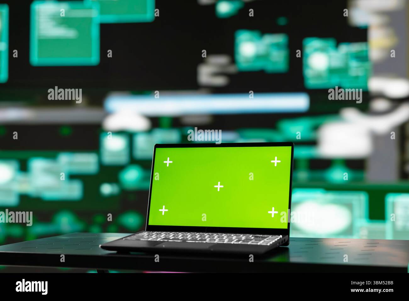Scene reveals operations behind cyber hi-res stock photography and ...