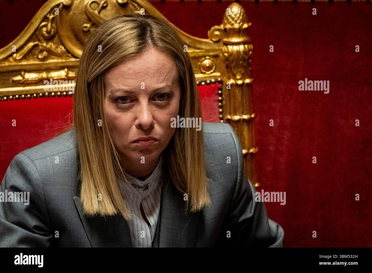 Italian prime minister giorgia meloni hi-res stock photography and ...