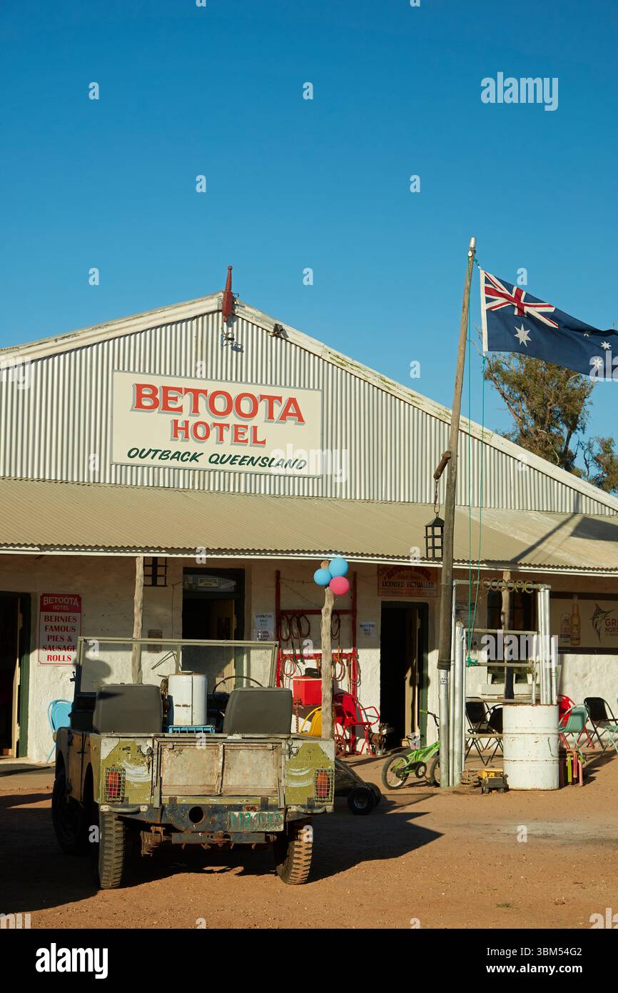 Betoota Hotel (built 1880s), Betoota, Queensland, Australia. (Editorial ...
