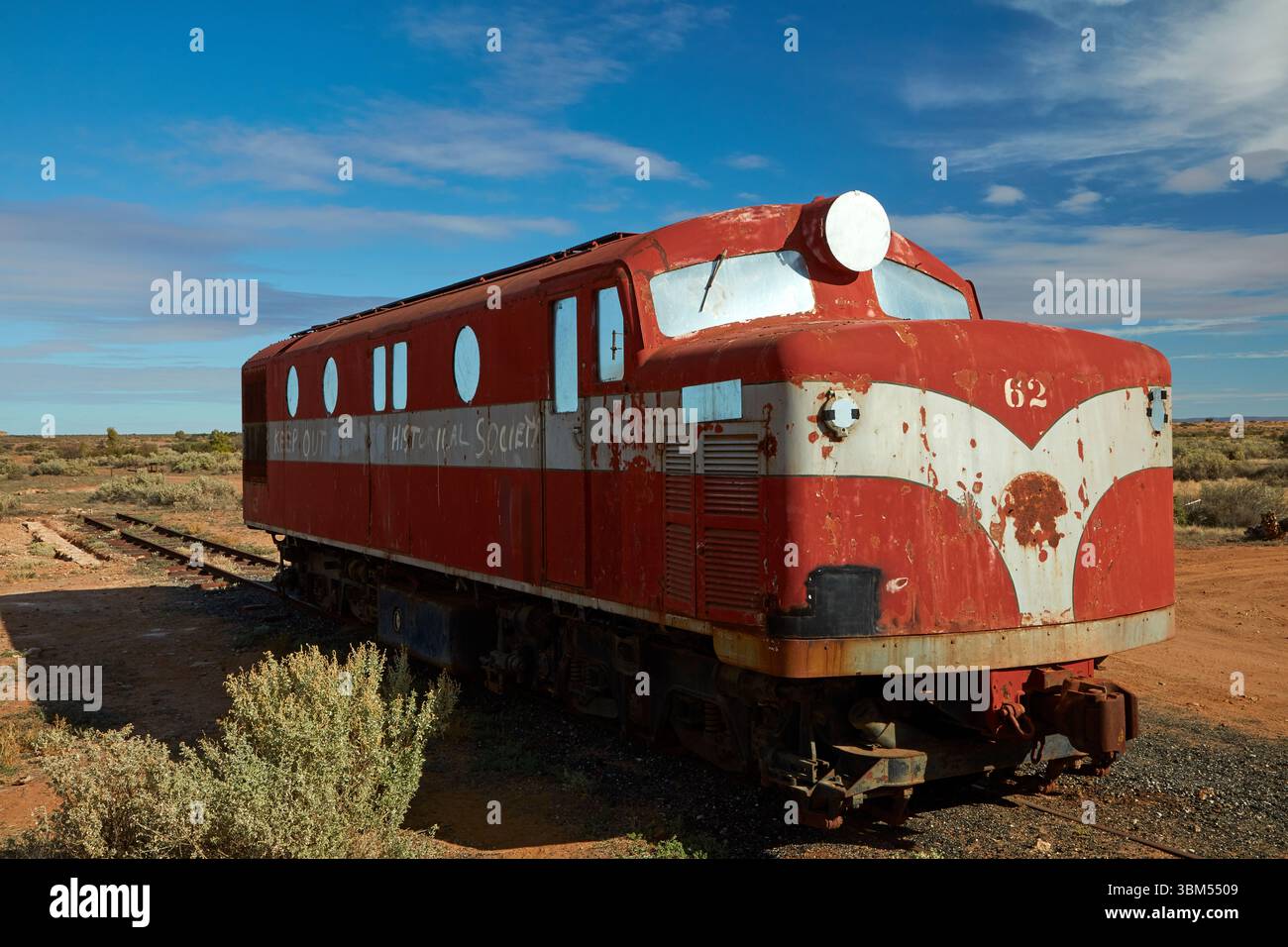 Old Ghan Train, Farina Railway Station, Farina Ghost Town, Australia ...