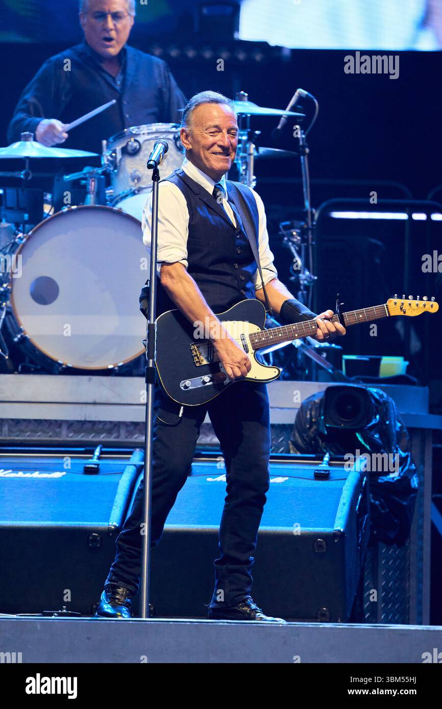 June 24, 2025, Madrid, Madrid, Spain: Bruce Springsteen perform on ...