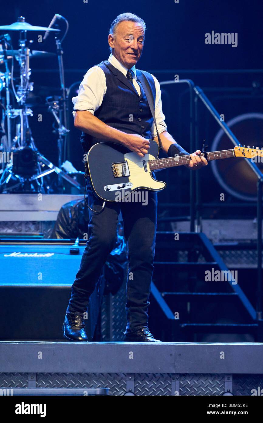 June 24, 2025, Madrid, Madrid, Spain: Bruce Springsteen perform on ...