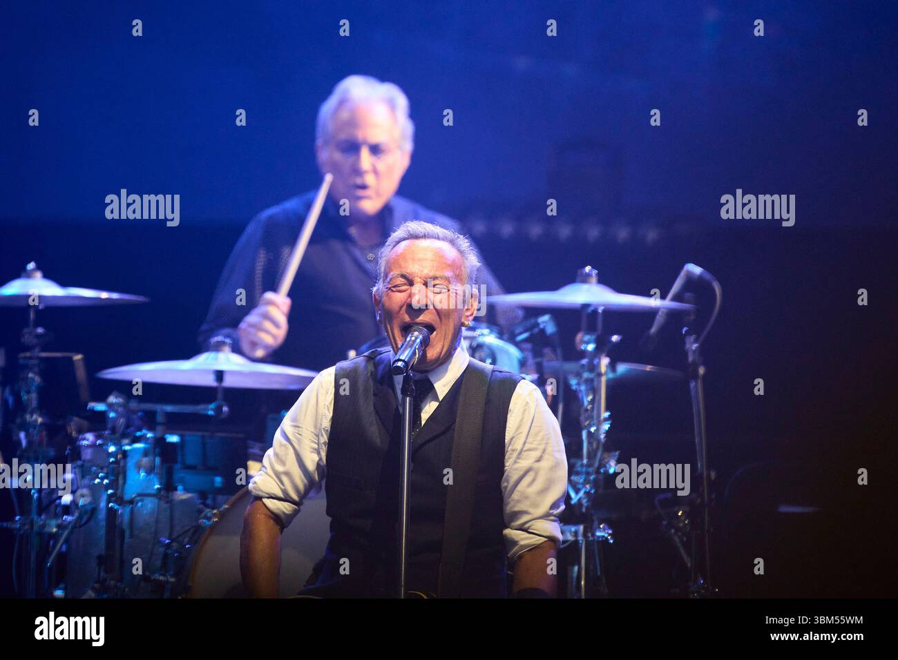 June 24, 2025, Madrid, Madrid, Spain: Bruce Springsteen perform on ...