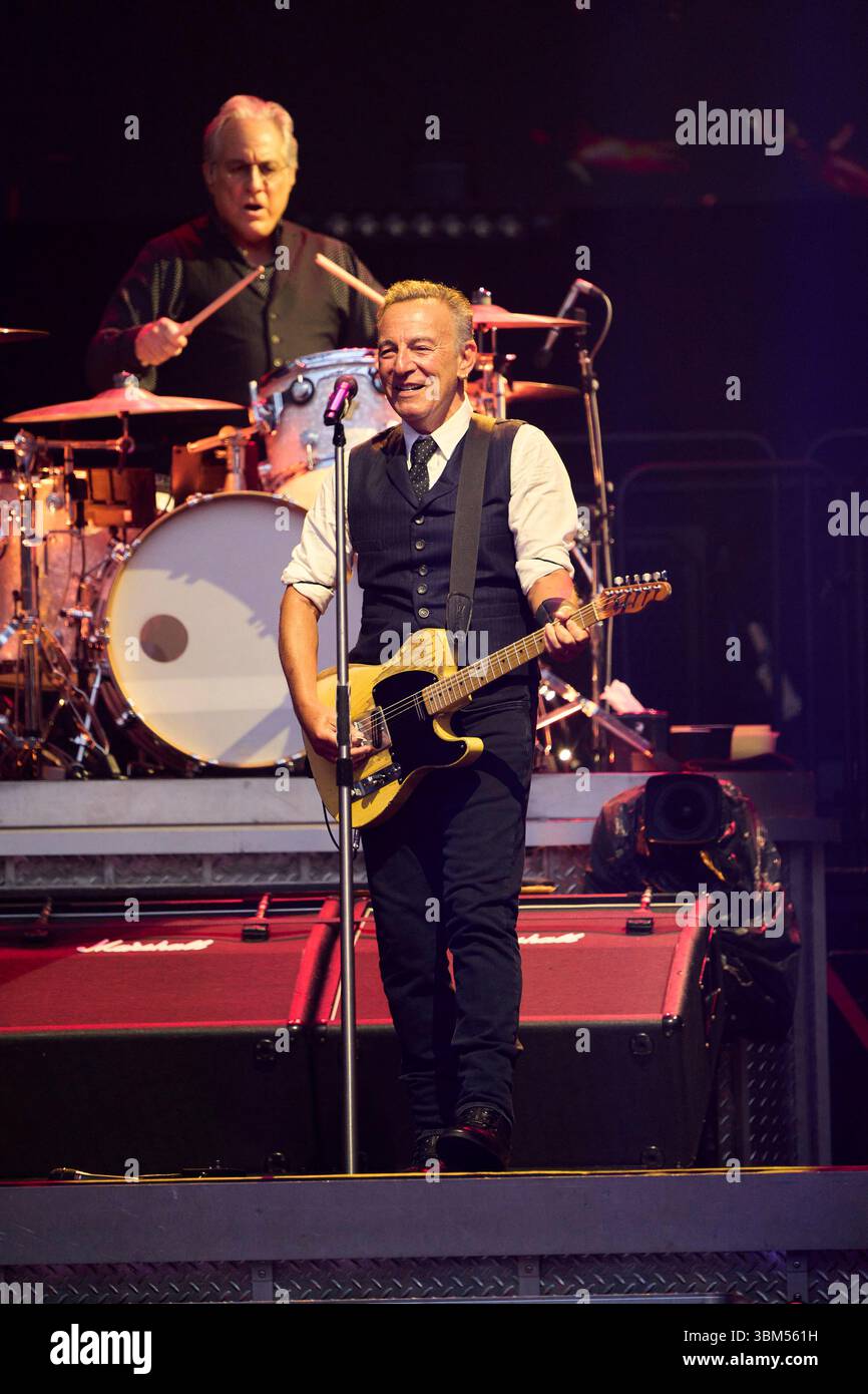 June 24, 2025, Madrid, Madrid, Spain: Bruce Springsteen perform on ...
