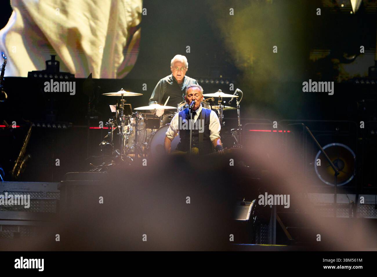 June 24, 2025, Madrid, Madrid, Spain: Bruce Springsteen perform on ...