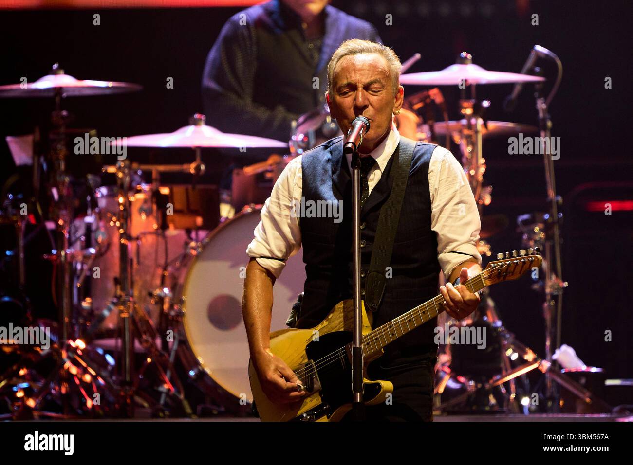 June 24, 2025, Madrid, Madrid, Spain: Bruce Springsteen perform on ...