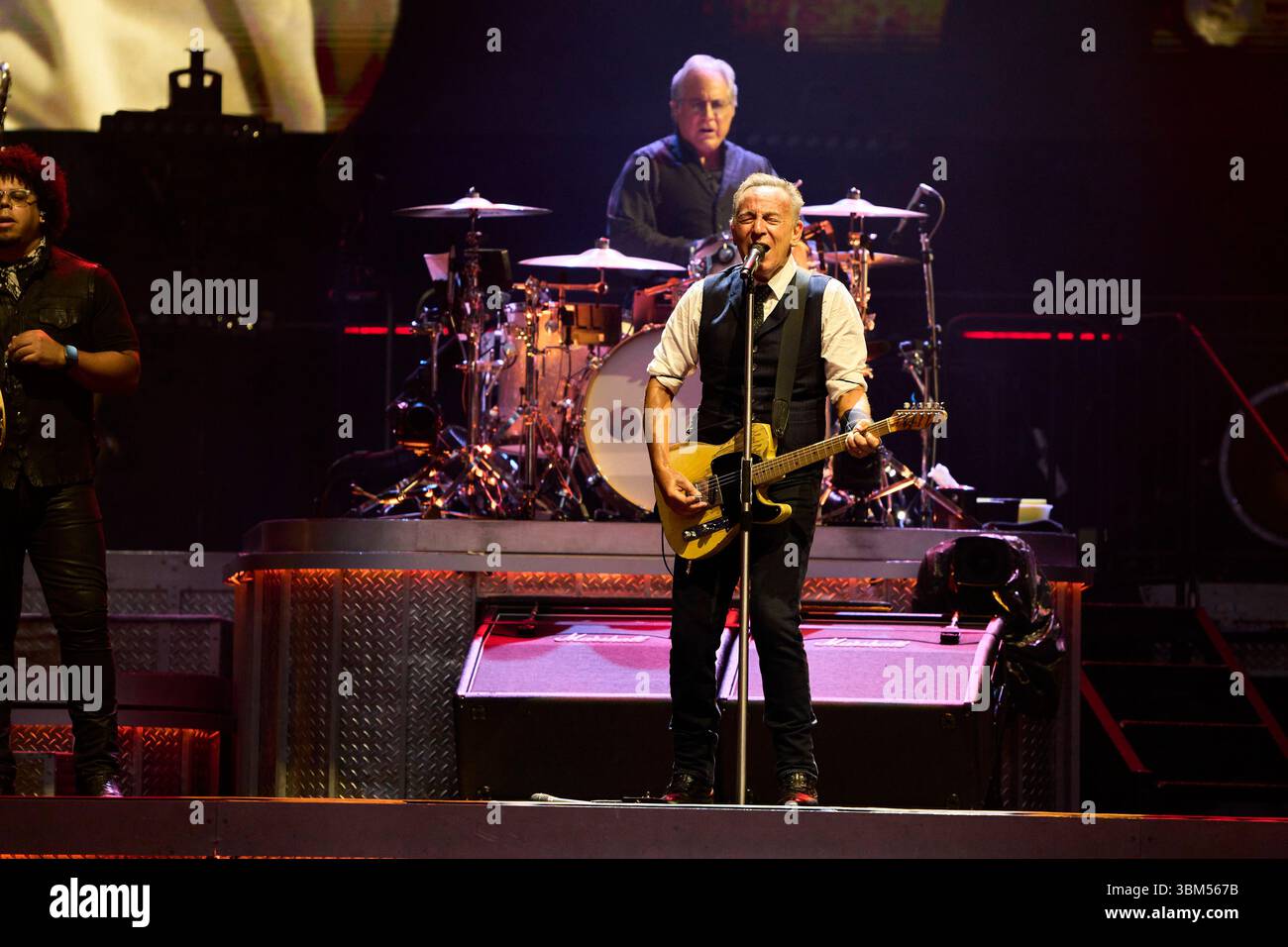 June 24, 2025, Madrid, Madrid, Spain: Bruce Springsteen perform on ...