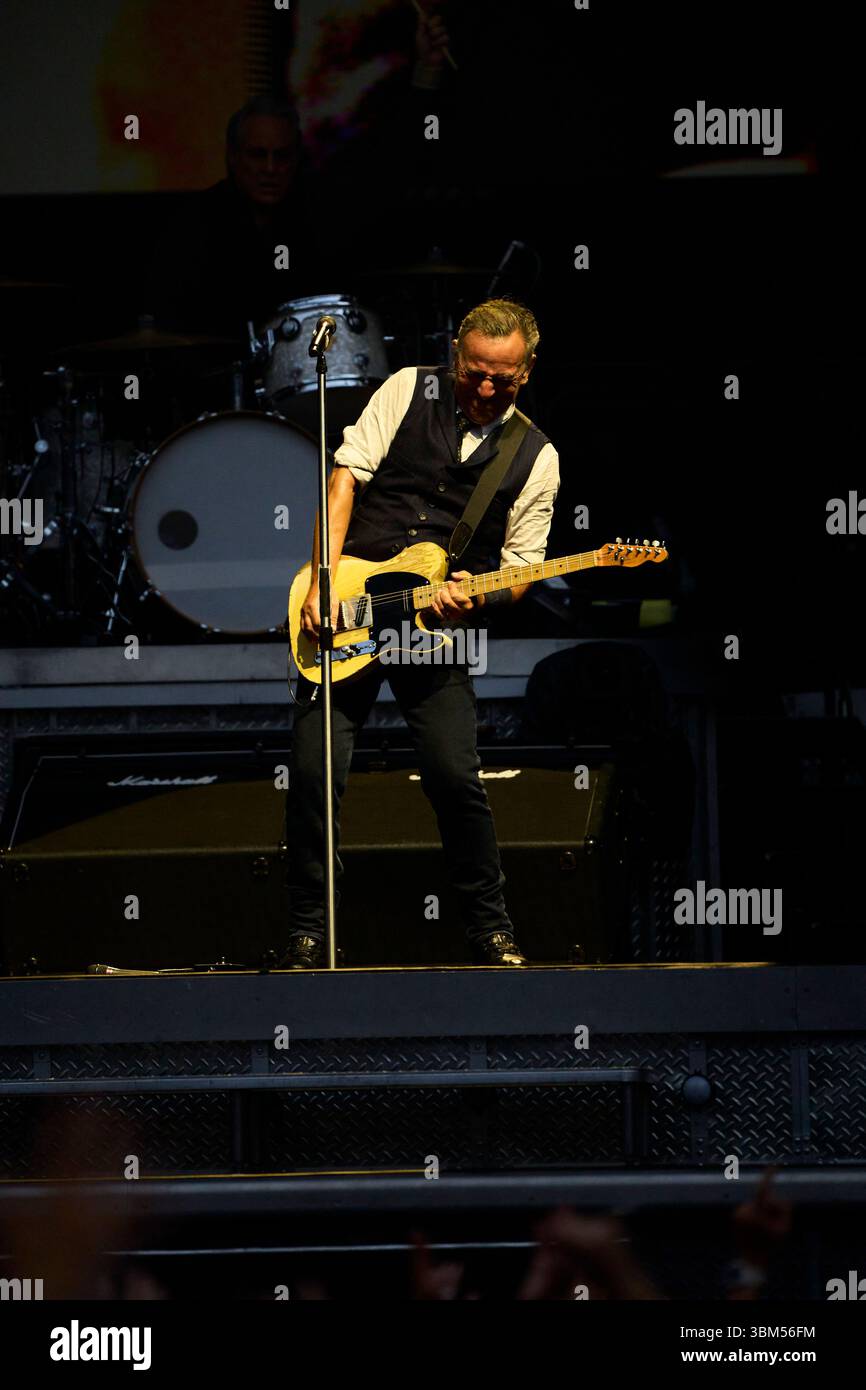 June 24, 2025, Madrid, Madrid, Spain: Bruce Springsteen perform on ...