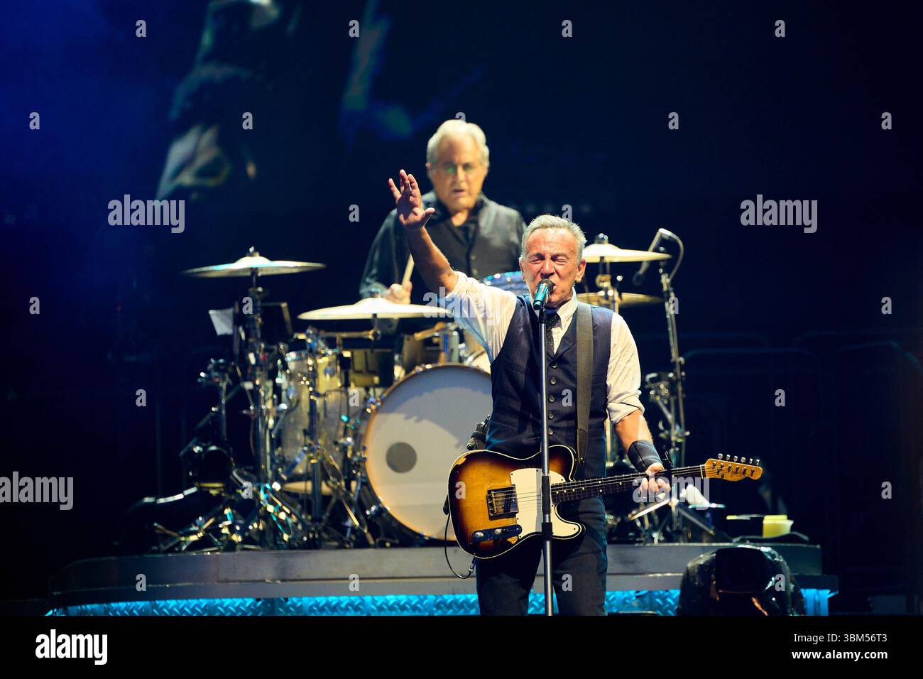 June 24, 2025, Madrid, Madrid, Spain: Bruce Springsteen perform on ...