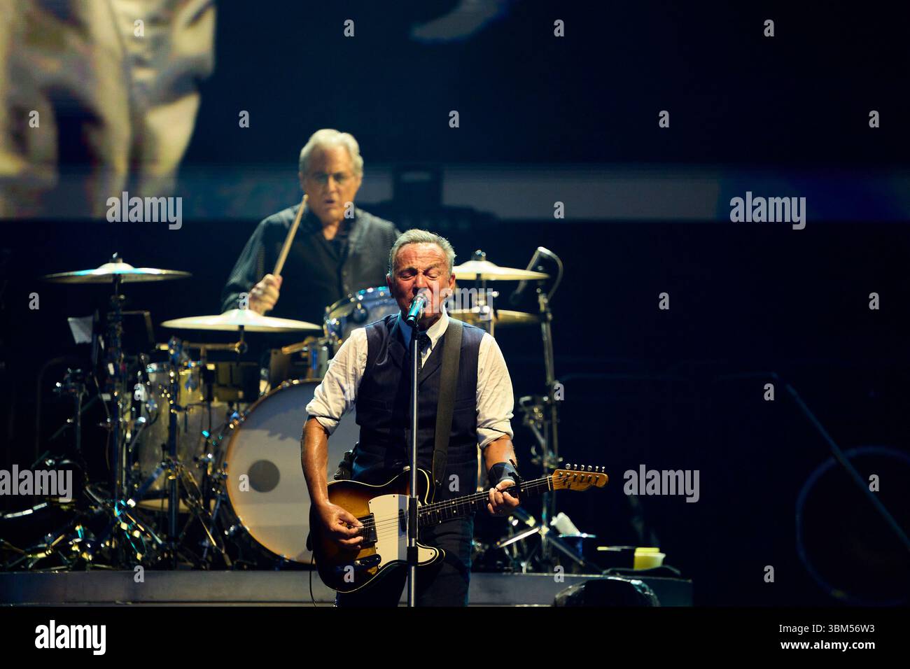June 24, 2025, Madrid, Madrid, Spain: Bruce Springsteen perform on ...