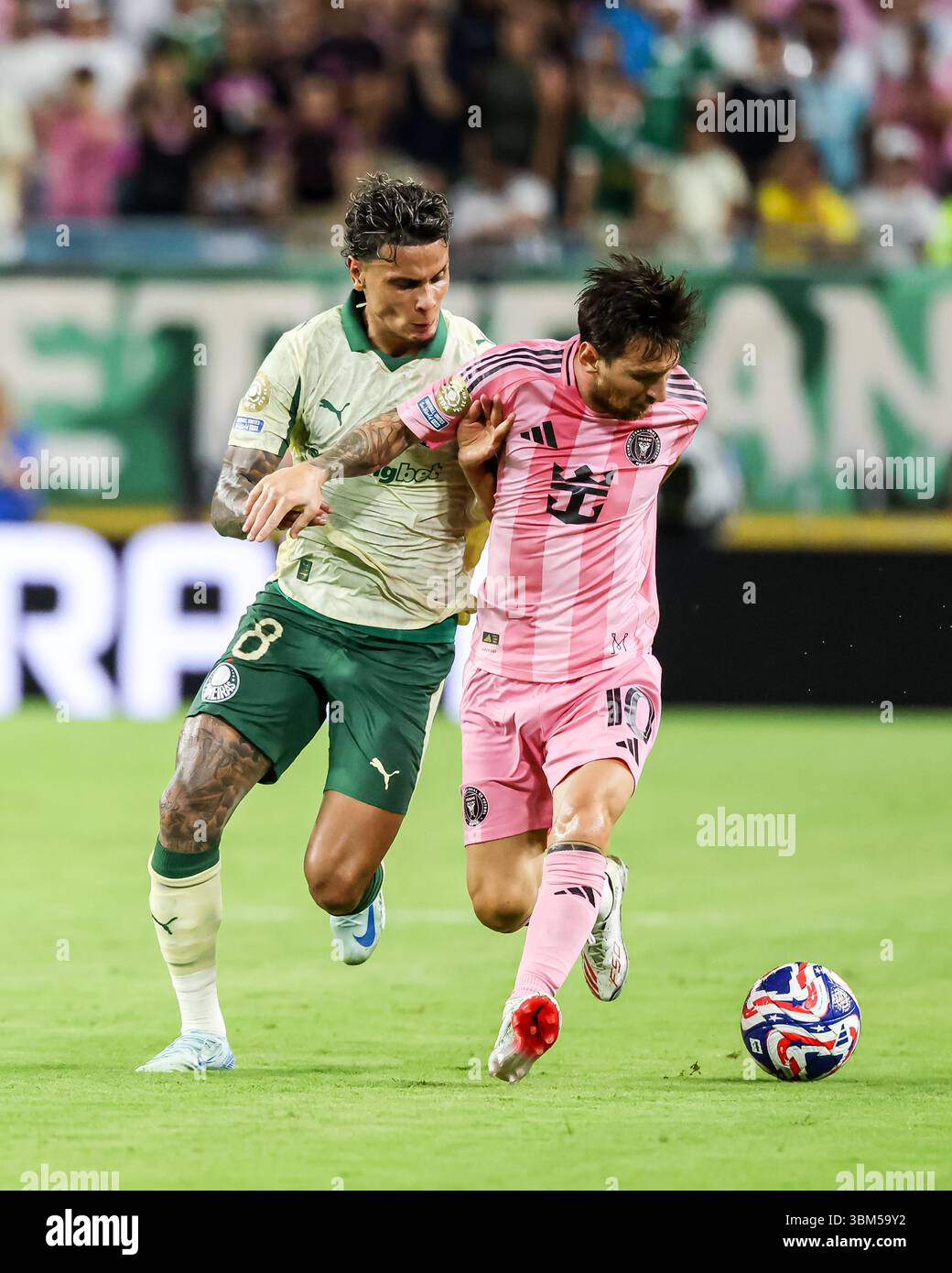 Miami Gardens, USA. 23rd June, 2025. Inter Miami Forward Lionel Messi ...